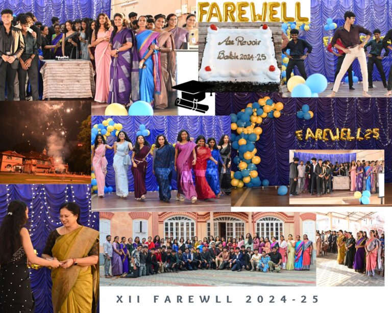 Farewell – Class XII – 2024-25 batch – NSS Higher Secondary School